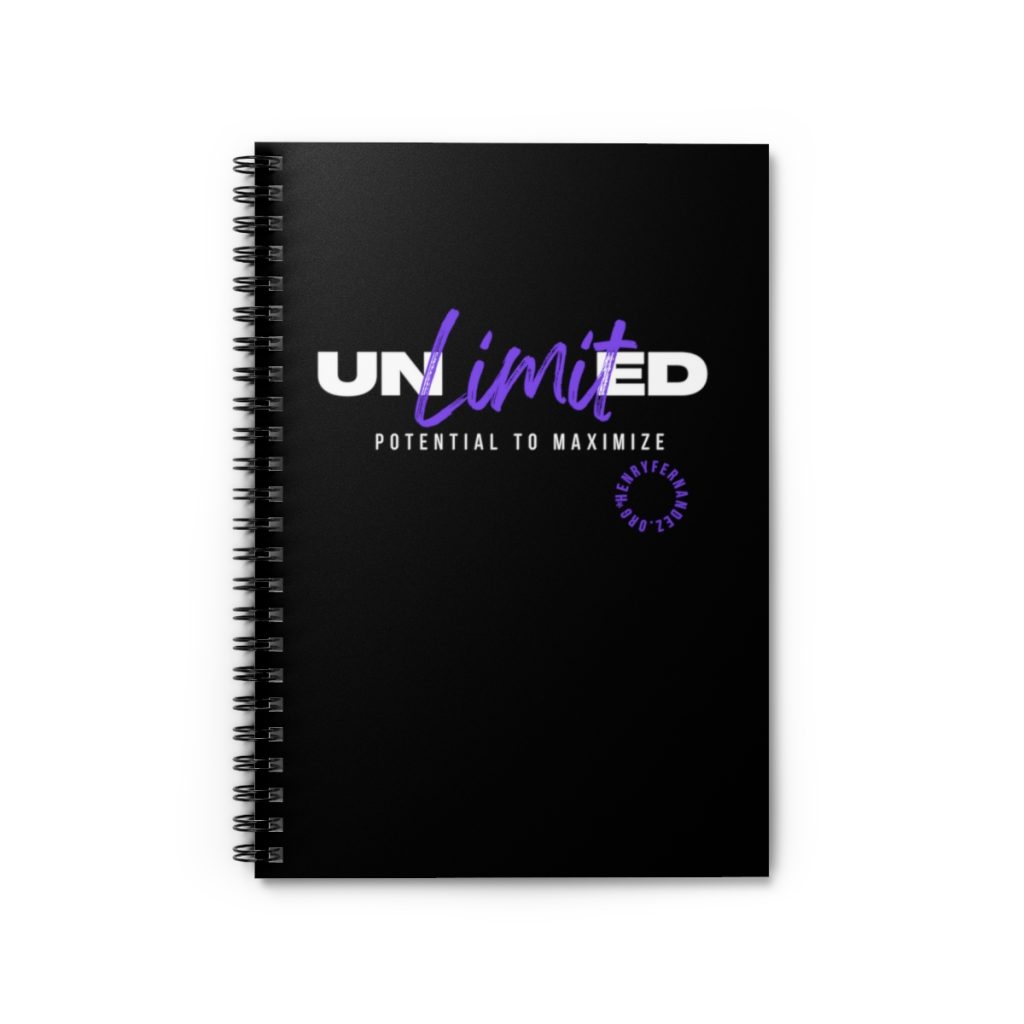 NOTEBOOK: UNLIMITED POTENTIAL TO MAXIMIZE - HenryFernandez.org